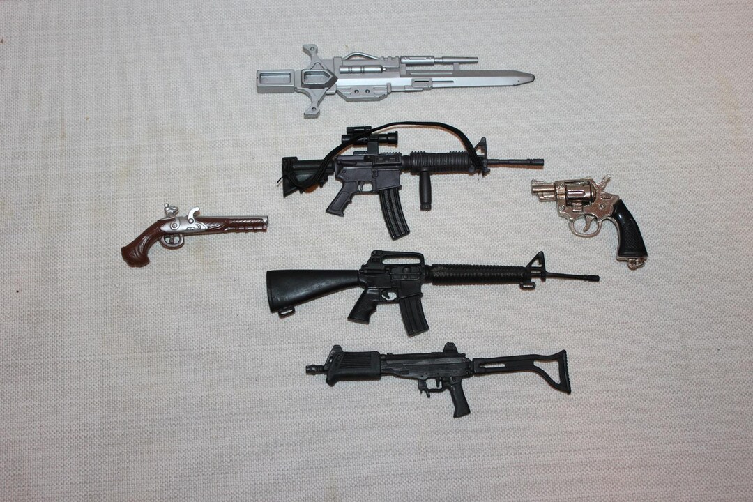 Vintage Toy Rifles and Guns, G.I. Joe, Star Wars, Etc. Set of 6 - Etsy