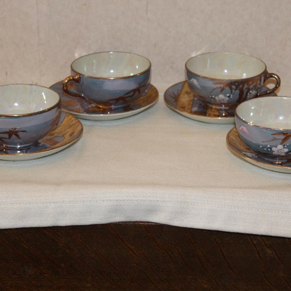 Blue Lusterware - Etsy