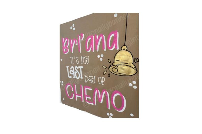 Last Day of Chemo Banner Sign Celebration - Ring the Bell - Etsy