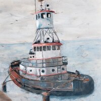 Tug Boat - Etsy
