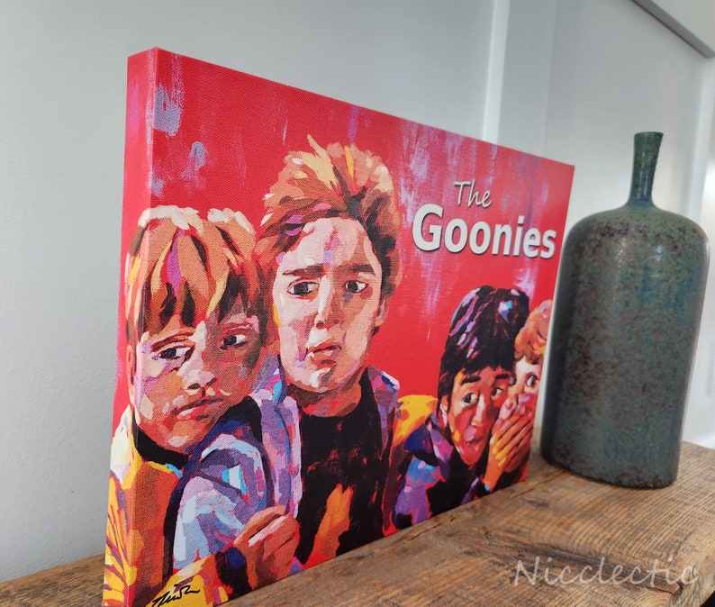 The Goonies Gift Ideas for 80s Movies Fans Canvas Print Movie - Etsy