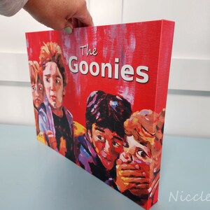 The Goonies Gift Ideas for 80s Movies Fans, Canvas Print Movie Art ...