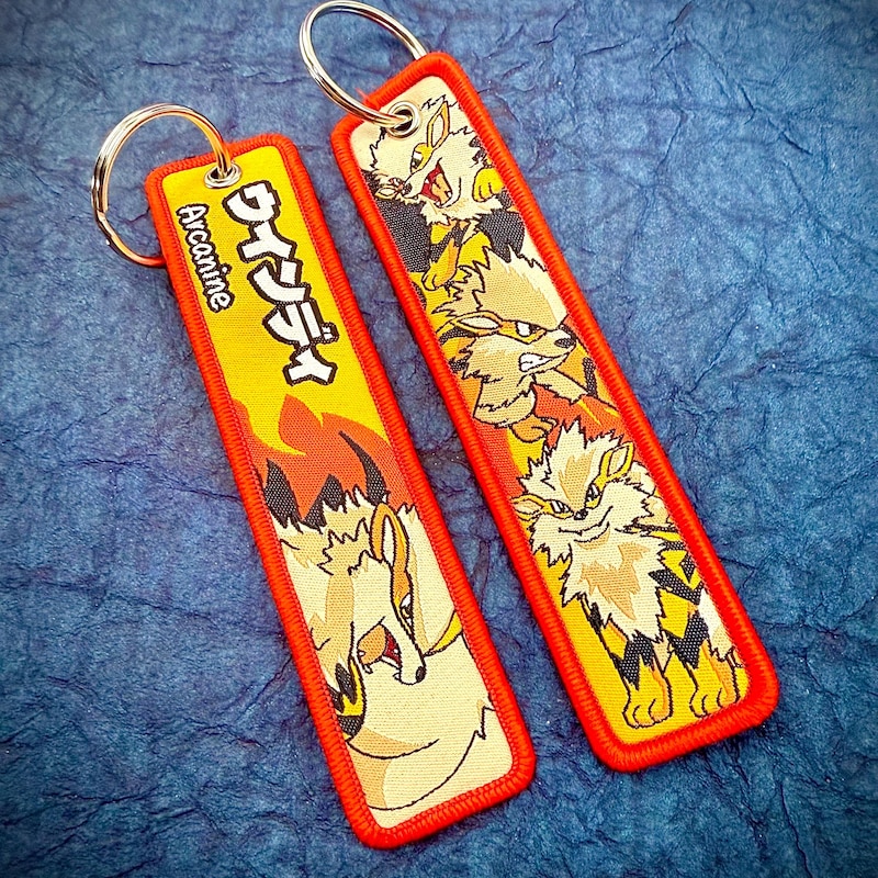 Fire Type Lanyard - Etsy