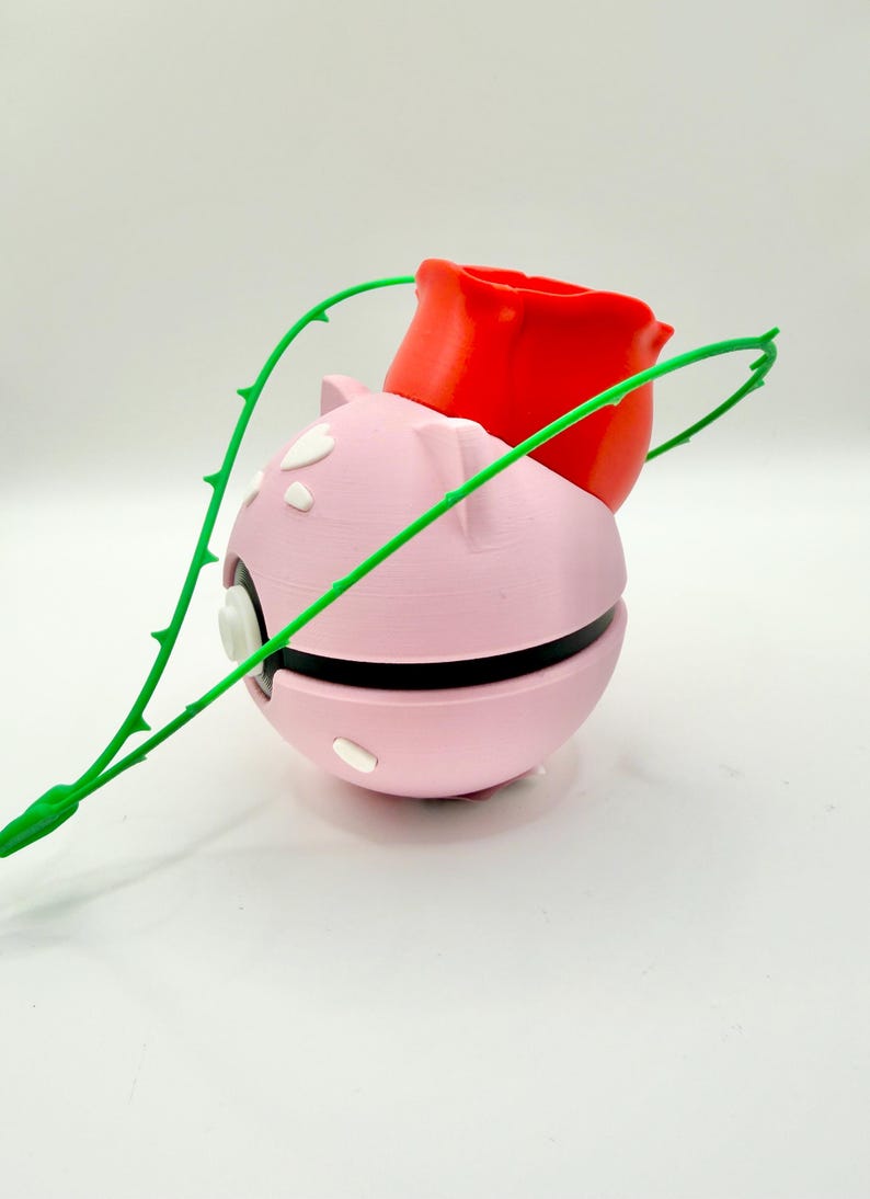 Bulbasaur Evolution Inspired Capture Ball | Anime Collector Desk Decor ...