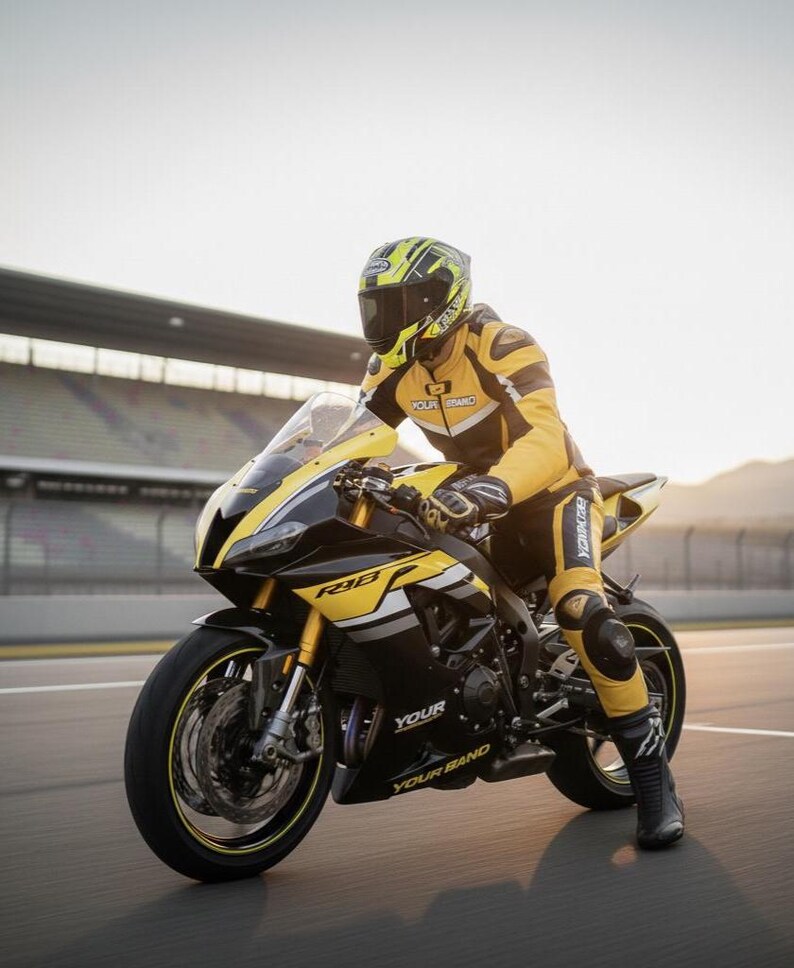 Custom 02 Pairs Leather Motorcycle Racing Suit | Handmade Rider Gear ...