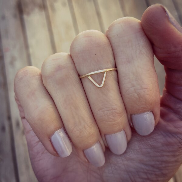 Mid Knuckle Ring - Etsy