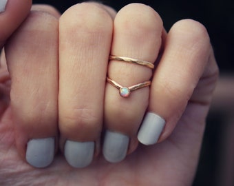 Mid Finger Ring - Etsy
