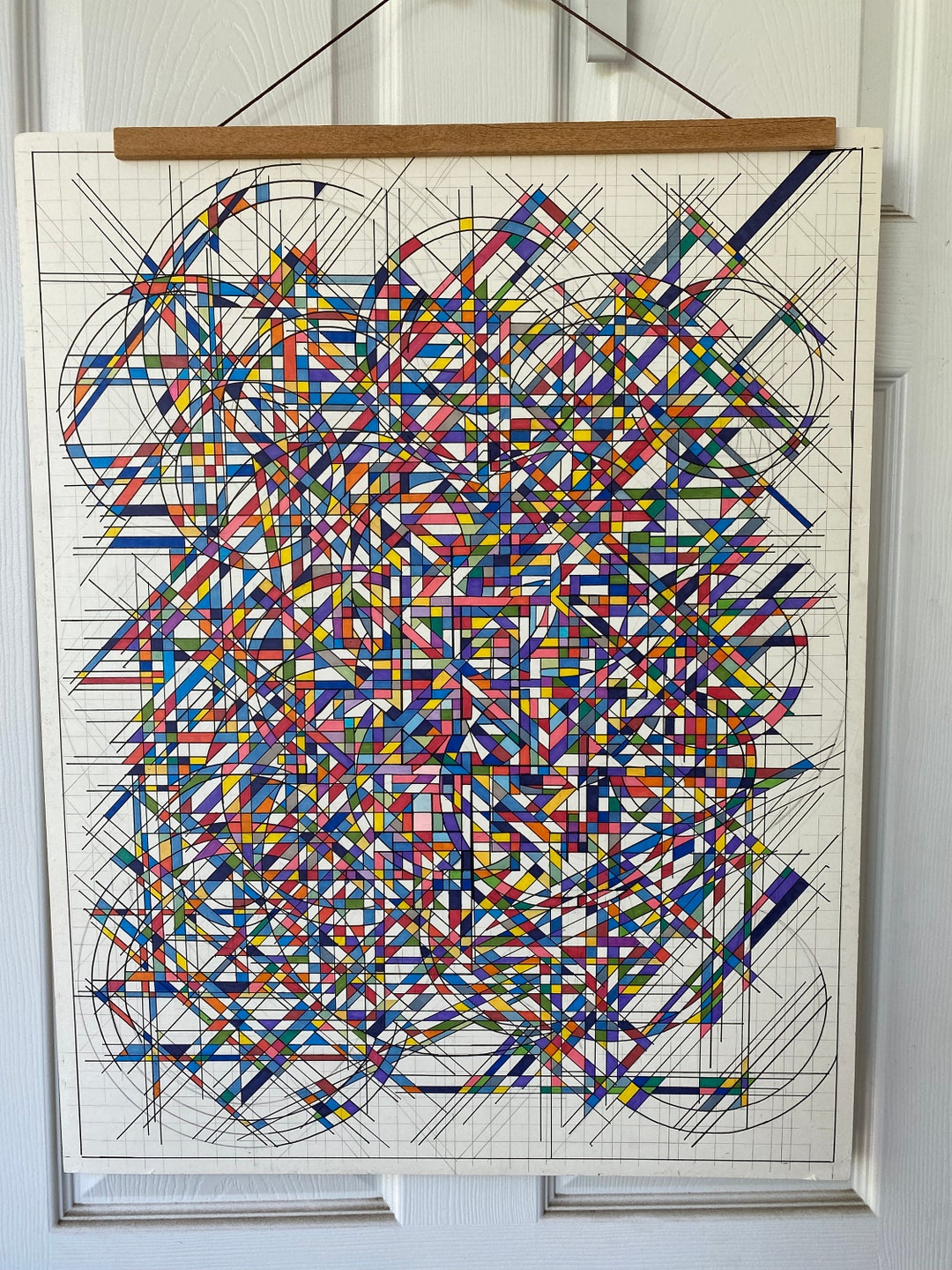 Unfinished Map Bristol Board Drawing 22.5inx28.5in - Etsy