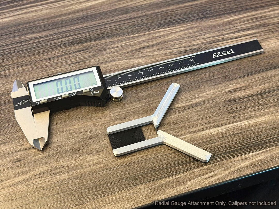 Radial Gauge Digital Caliper Attachment - Etsy