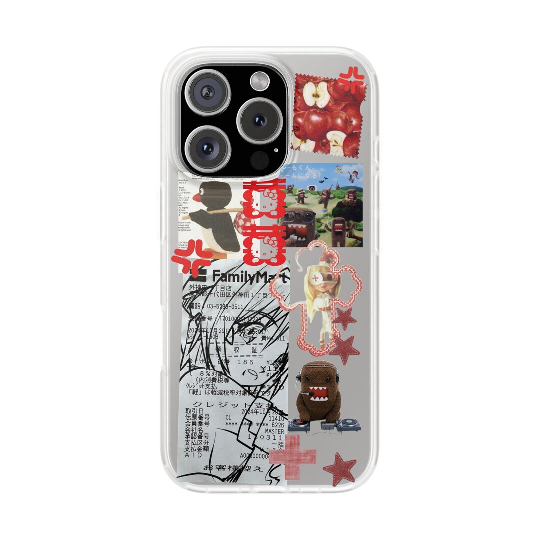 Domo Red Blythe Esoteric Anime Reciept Phone Case - Etsy