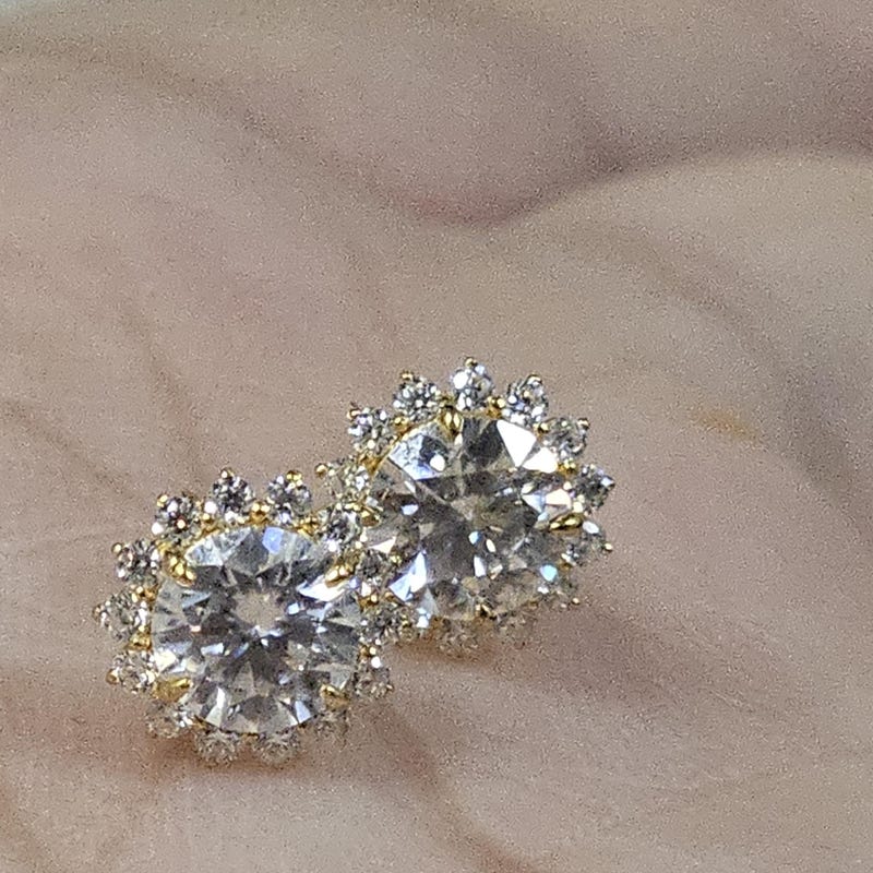 Earrings Saudi Gold - Etsy