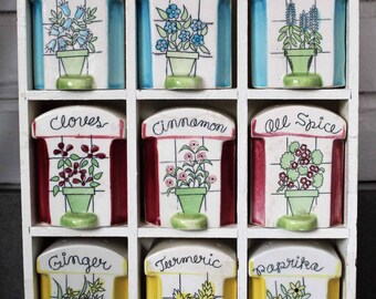 Ceramic Spice Rack | Etsy