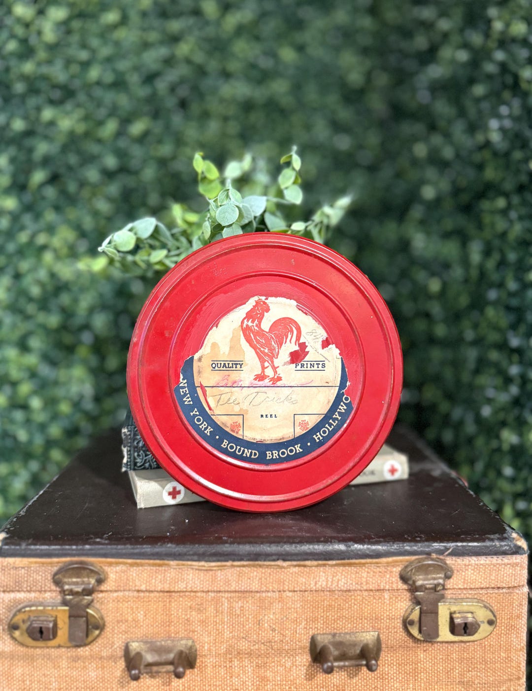 Rare Antique Pathé Frères Film Tin - Antique Cinema Memorabilia - Etsy