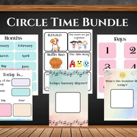 Circle Time Rules Visuals - Etsy