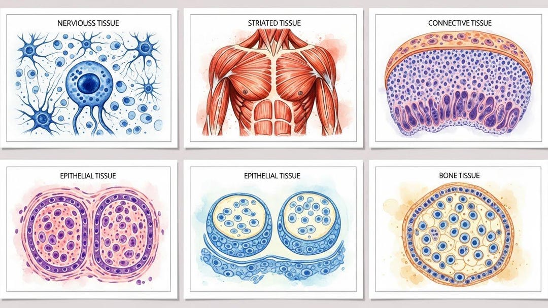 Histology Art Print Bundle | Anatomy Medical Wall Art || Digital ...