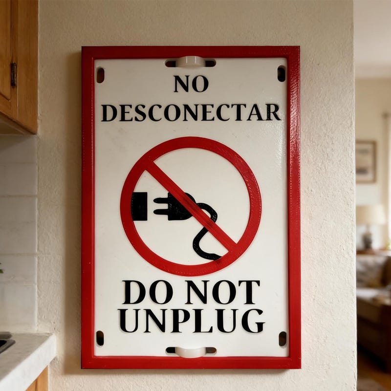Do Not Turn off Sign - Etsy
