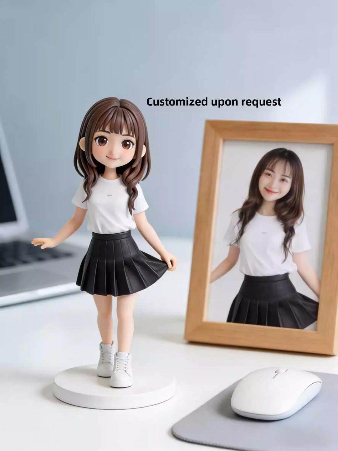 3d Statues of 2 People,customized 3d Sculpture Gifts,personalized ...