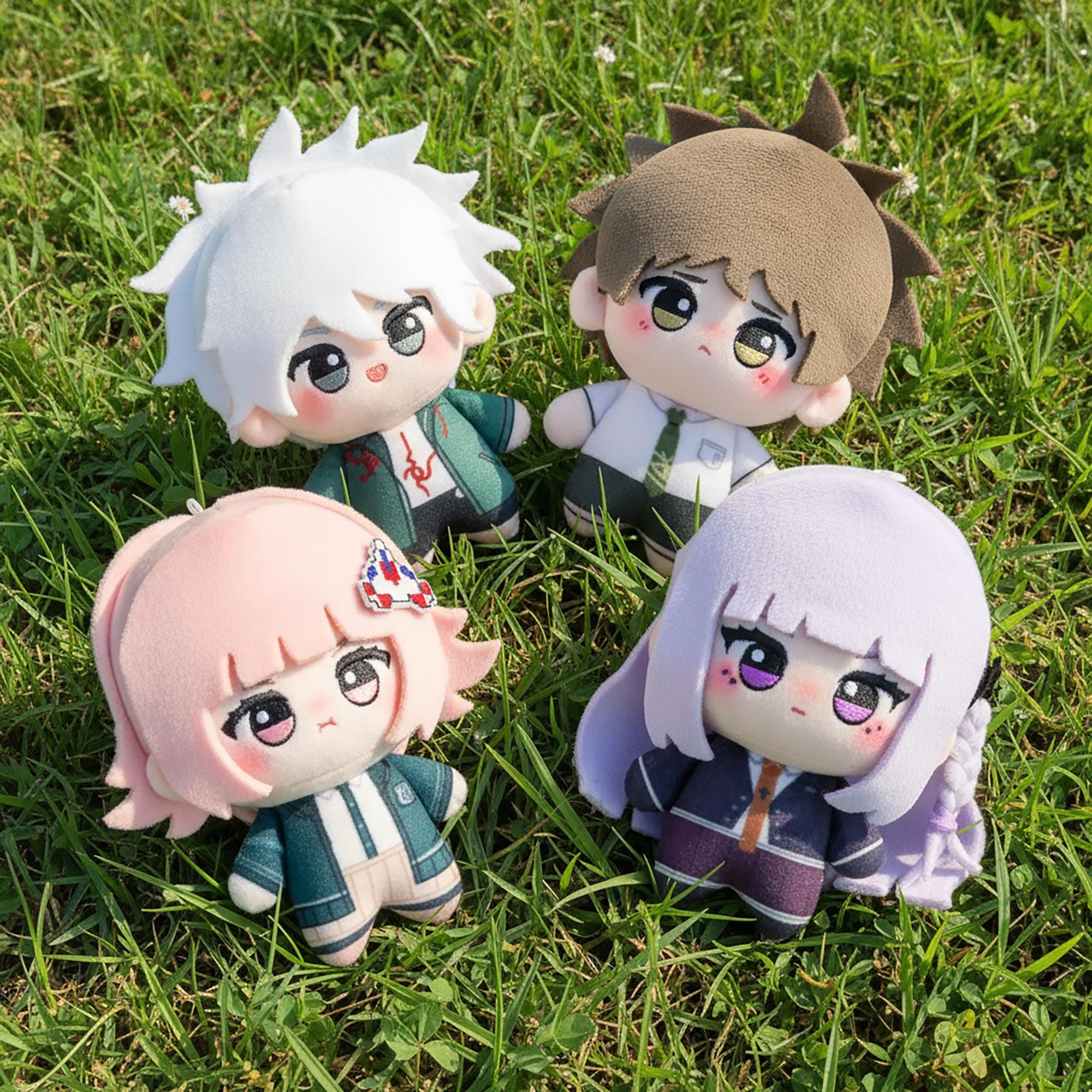 Danganronpa Chibi Plush Dolls | Kyoko Kirigiri, Hajime Hinata, Chiaki ...