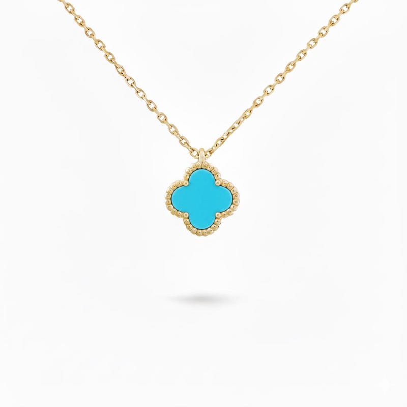 Turquoise Clover - Etsy