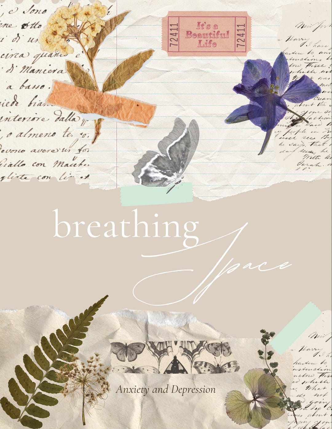 Mental Health Journal Printable | Anxiety & Depression Workbook ...