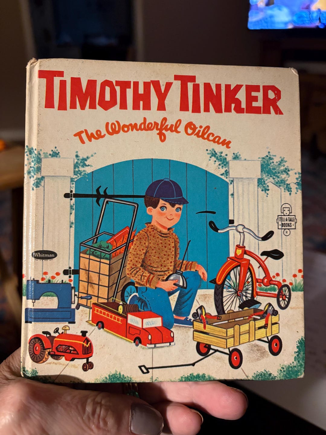 1968 Timothy Tinker the Wonderful Oilcan Whitman Book - Etsy