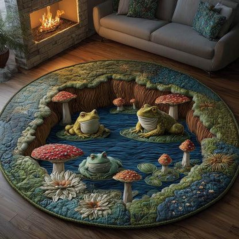 Frog Rug - Etsy Australia