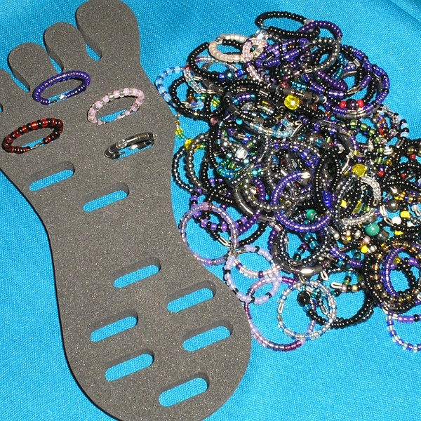 Beaded Toe Ring - Etsy
