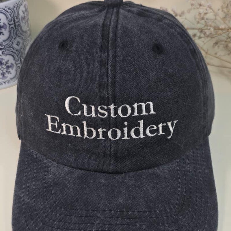 Embroidered Baseball Caps - Etsy