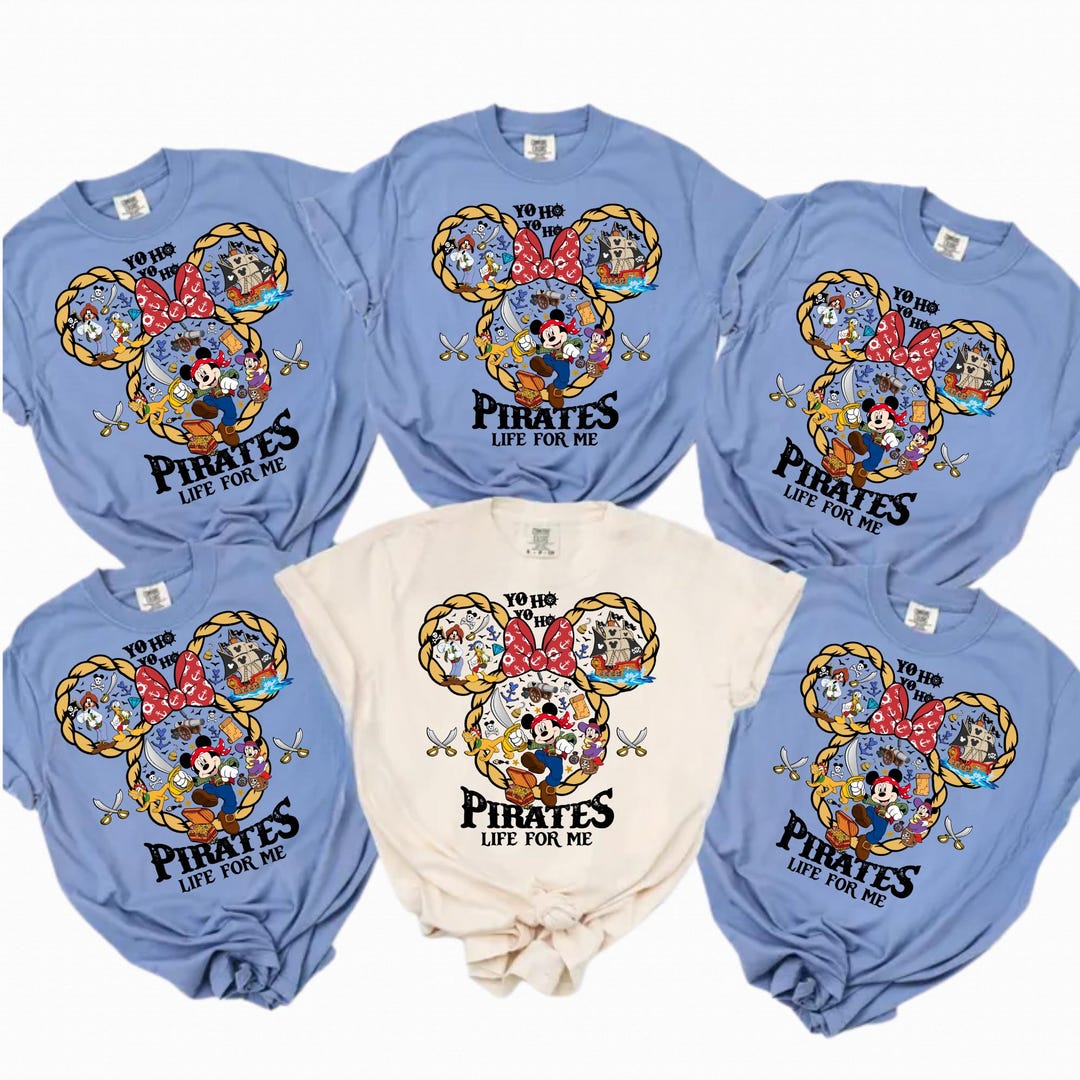 Yo Ho Yo Ho A Pirate’s Life for Me Shirt – Disney Pirates of the ...
