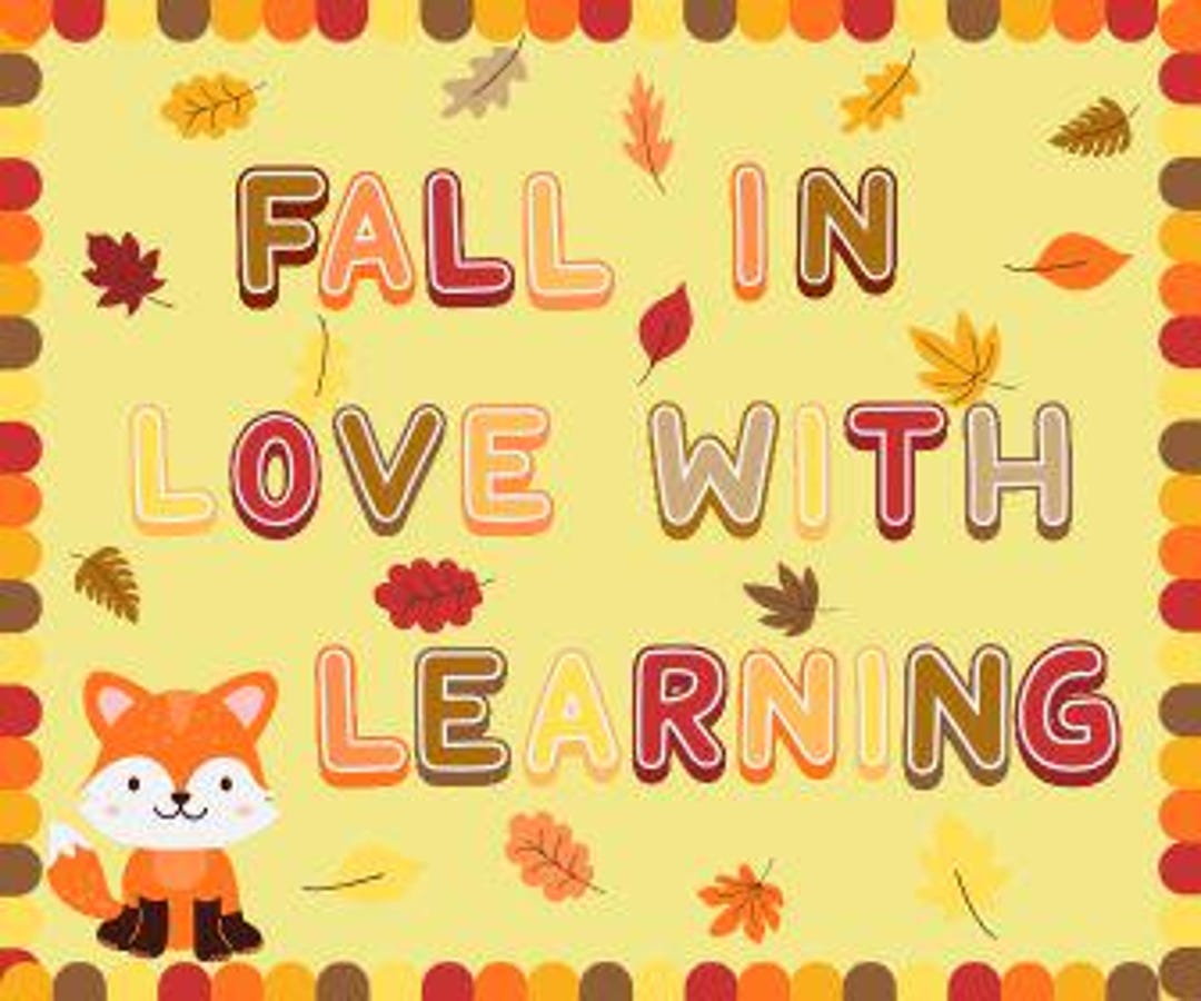 Bulletin Board Kit (fall Theme) Classroom - Etsy