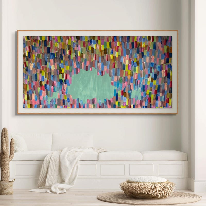 Large Pointillism Art - Etsy