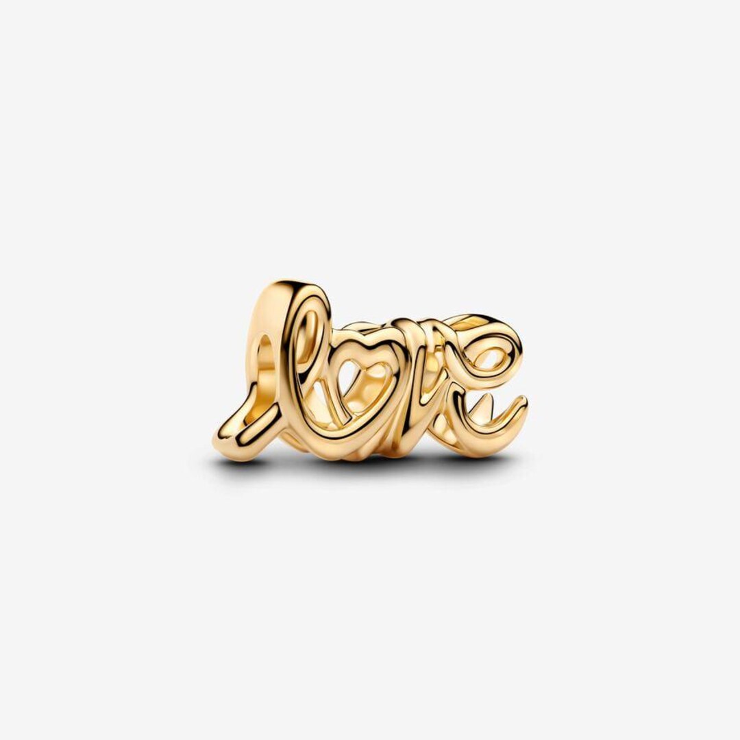 Pandora Handwritten Love Charm Ale - Etsy