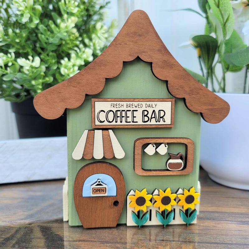 Whimsical Coffee Shop - Etsy