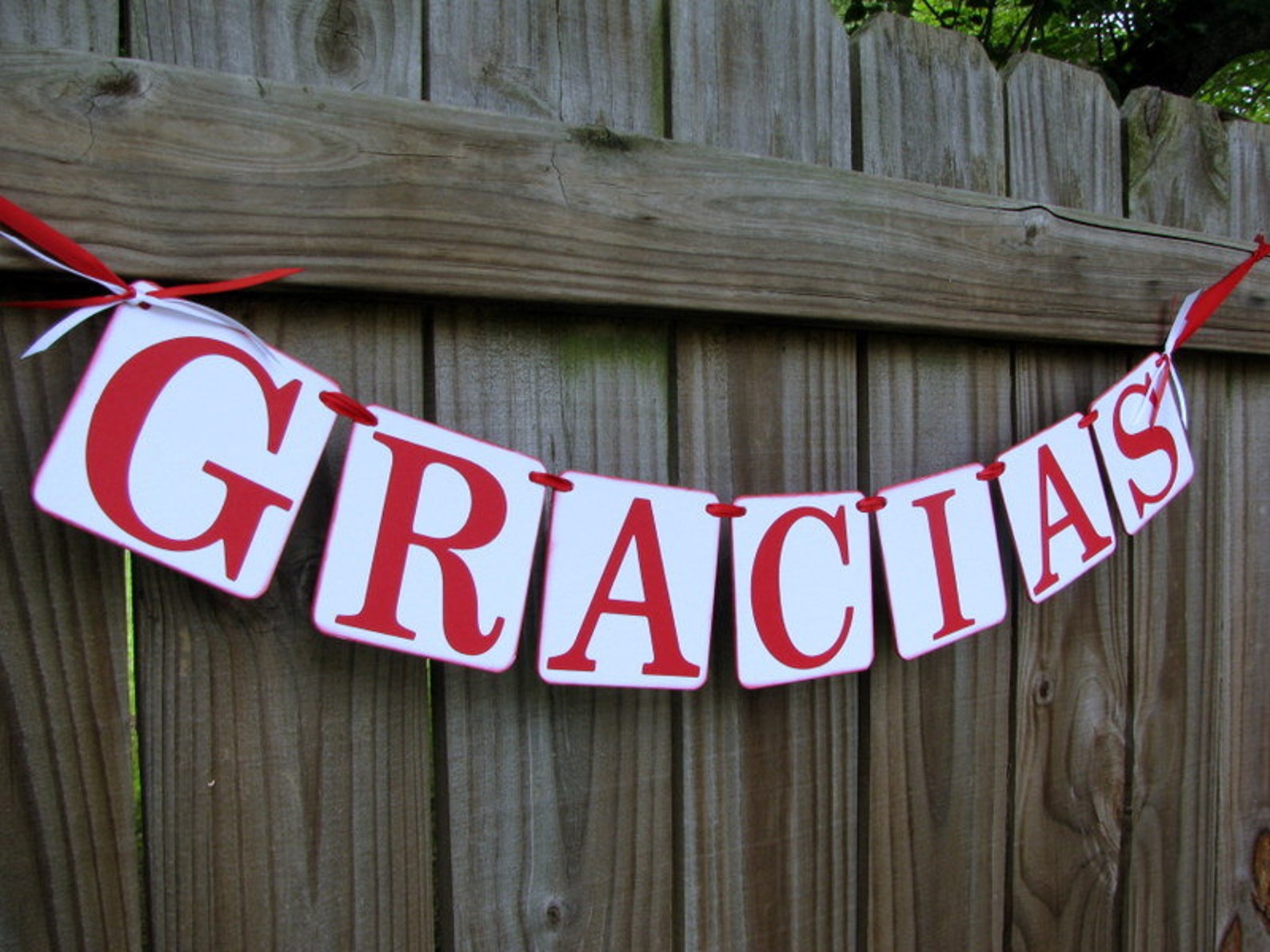Gracias Banner Photo Prop Spanish Latino Wedding Decor - Etsy