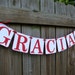 Gracias Banner, Photo Prop, Spanish, Latino Wedding Decor, Thank You ...