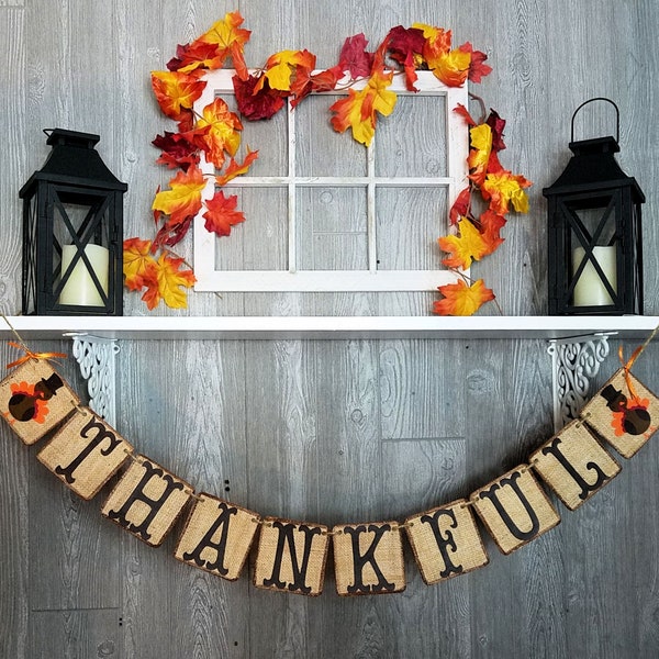 Thanksgiving Banner - Etsy