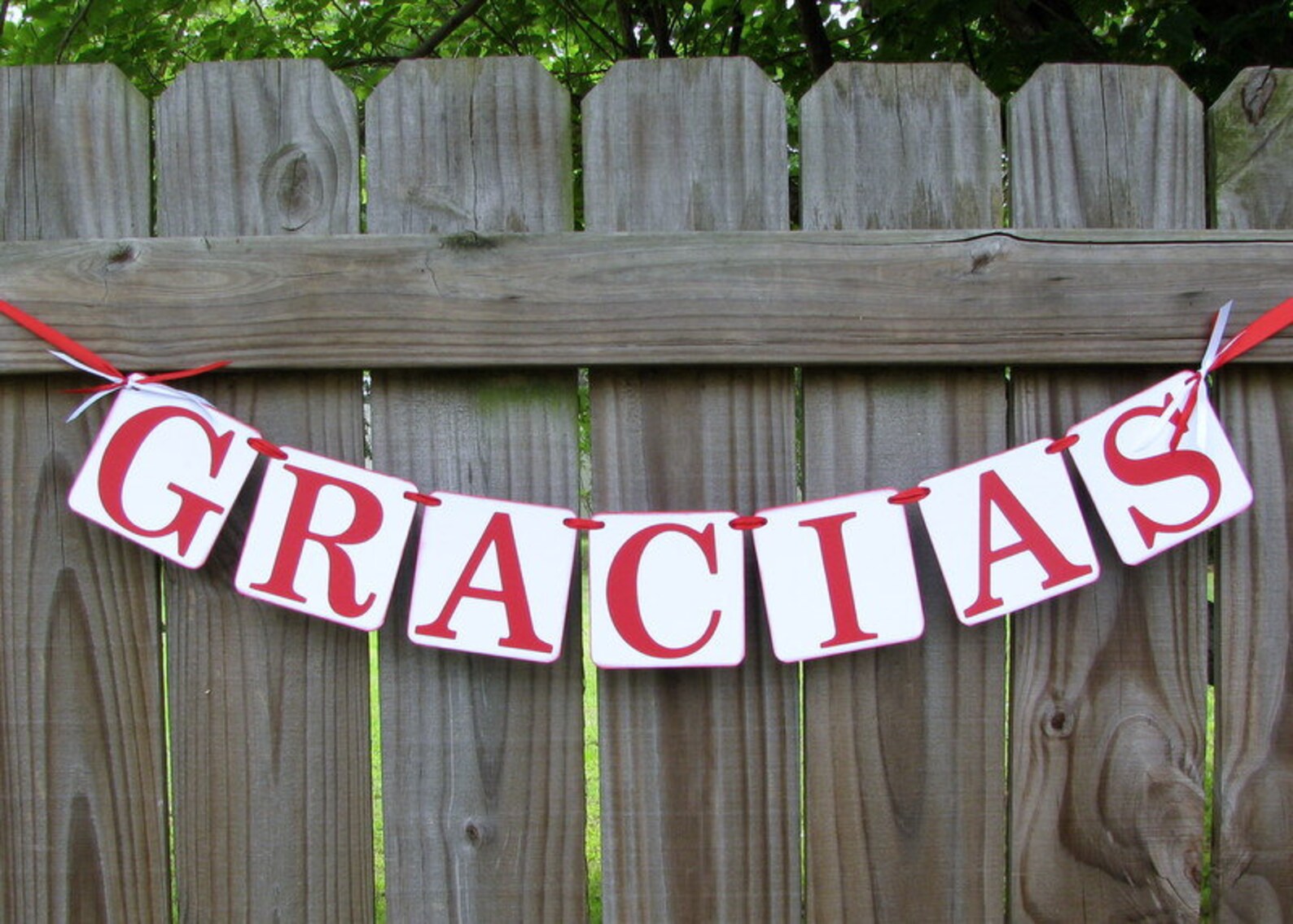 Gracias Banner Photo Prop Spanish Latino Wedding Decor - Etsy