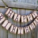 Happy Birthday Burlap Banner Rustic Birthday Banner Adult