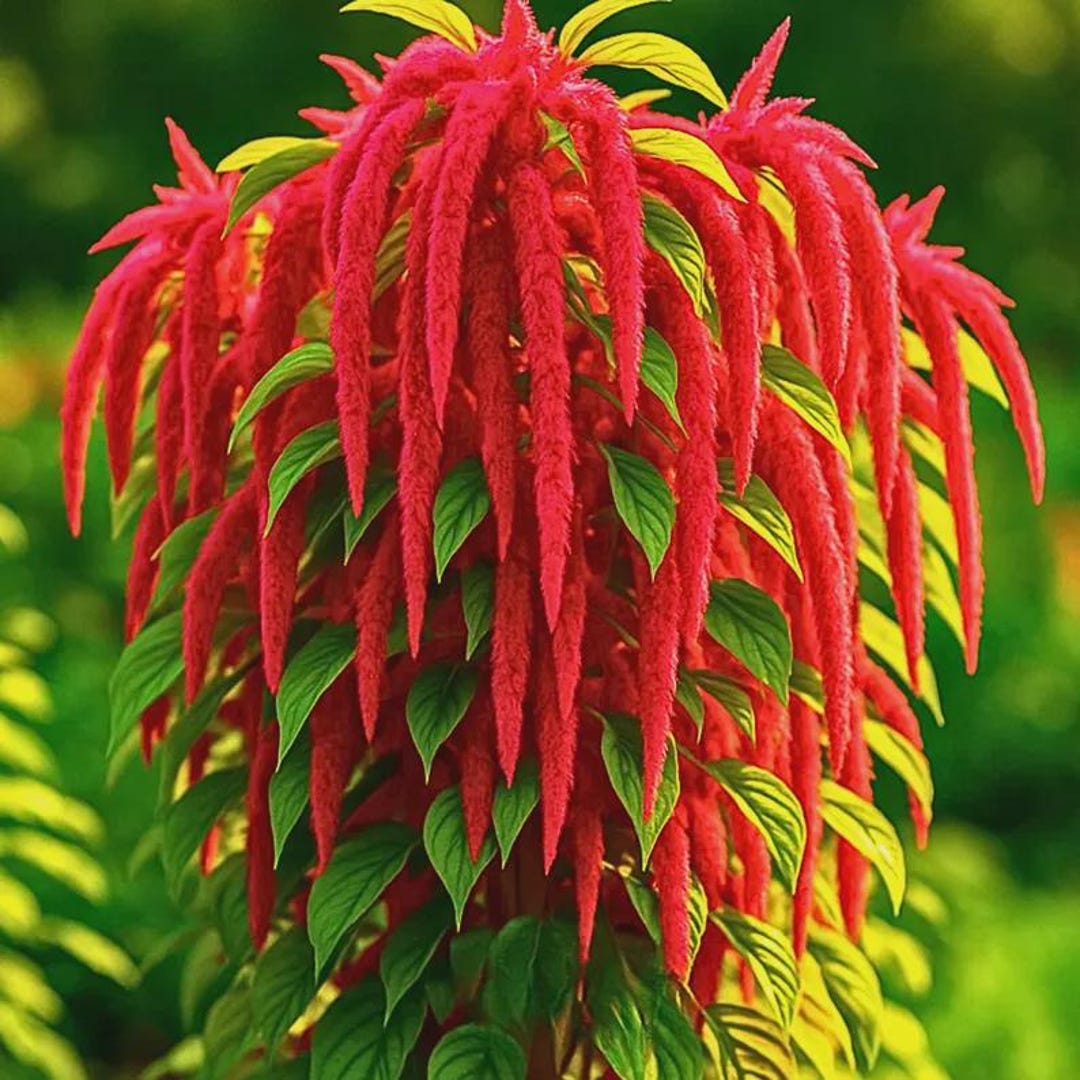 Amaranth Love Lies Bleeding Seeds Red Hanging Ornamental Garden Flower ...