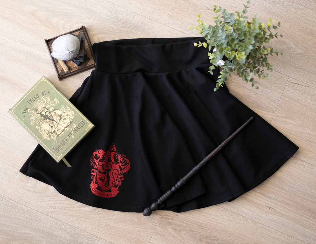 Wizard Gryffindore Harry Potter House Skirt Dress - Etsy
