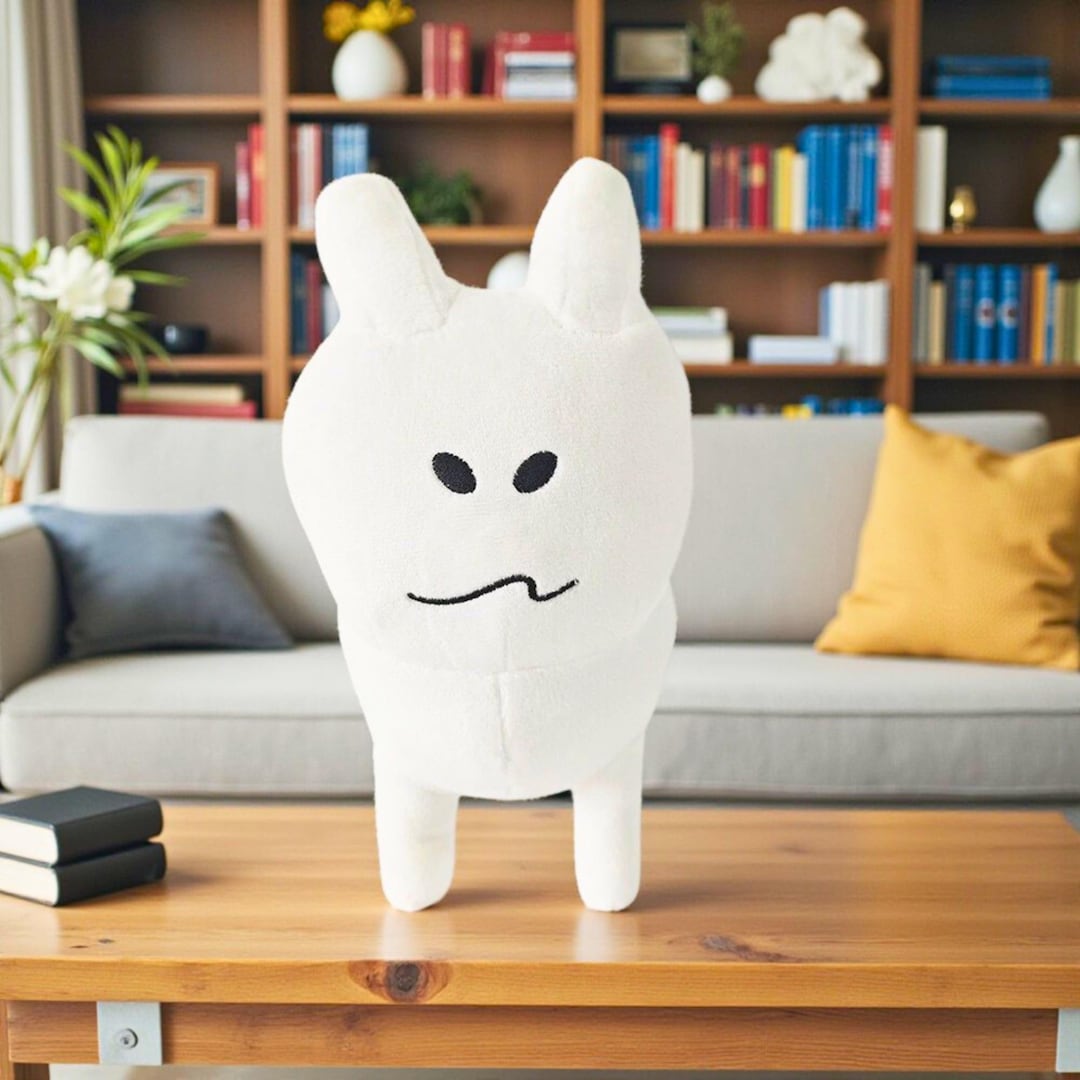Gubby Plushie Roblox Meme Rabbit Plush Forsaken - Etsy