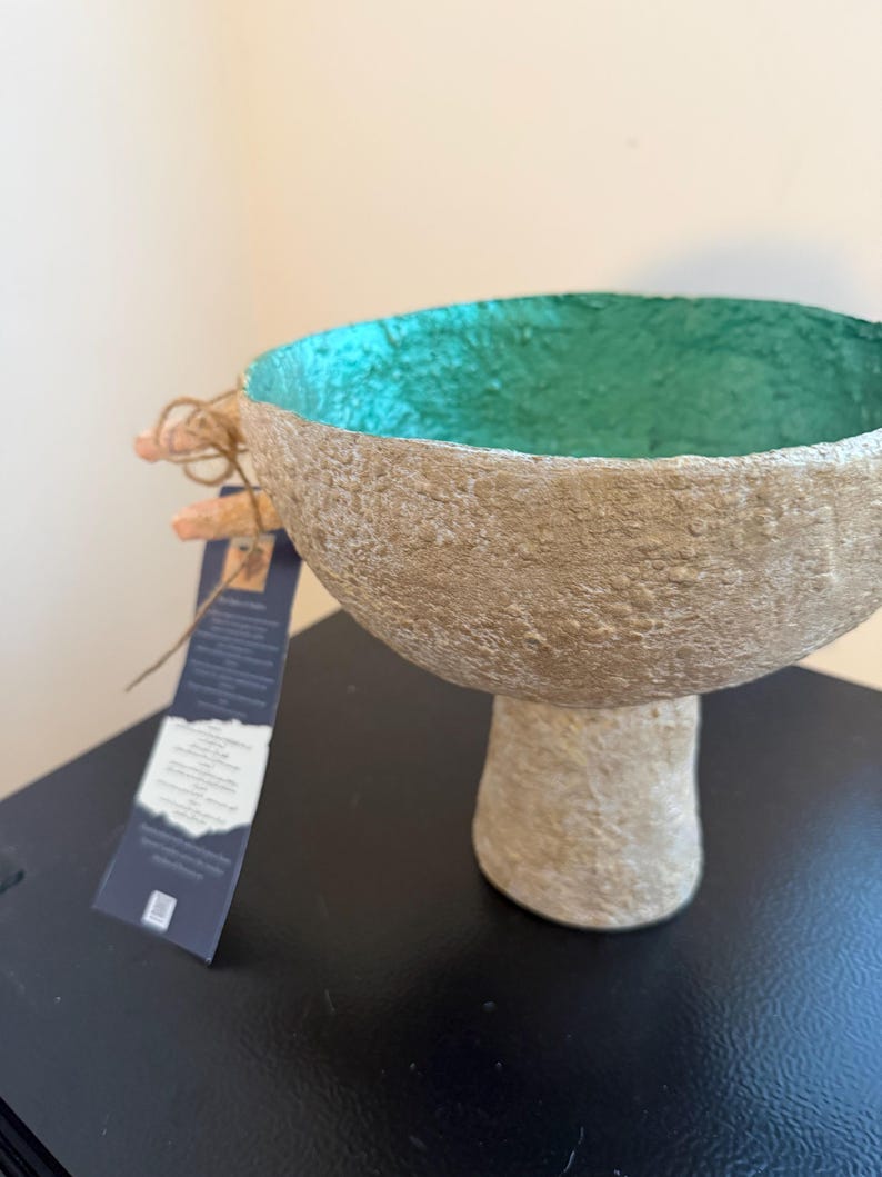 The Chalice of Anahita – Handcrafted Papier-mâché Sculpture | Persian ...