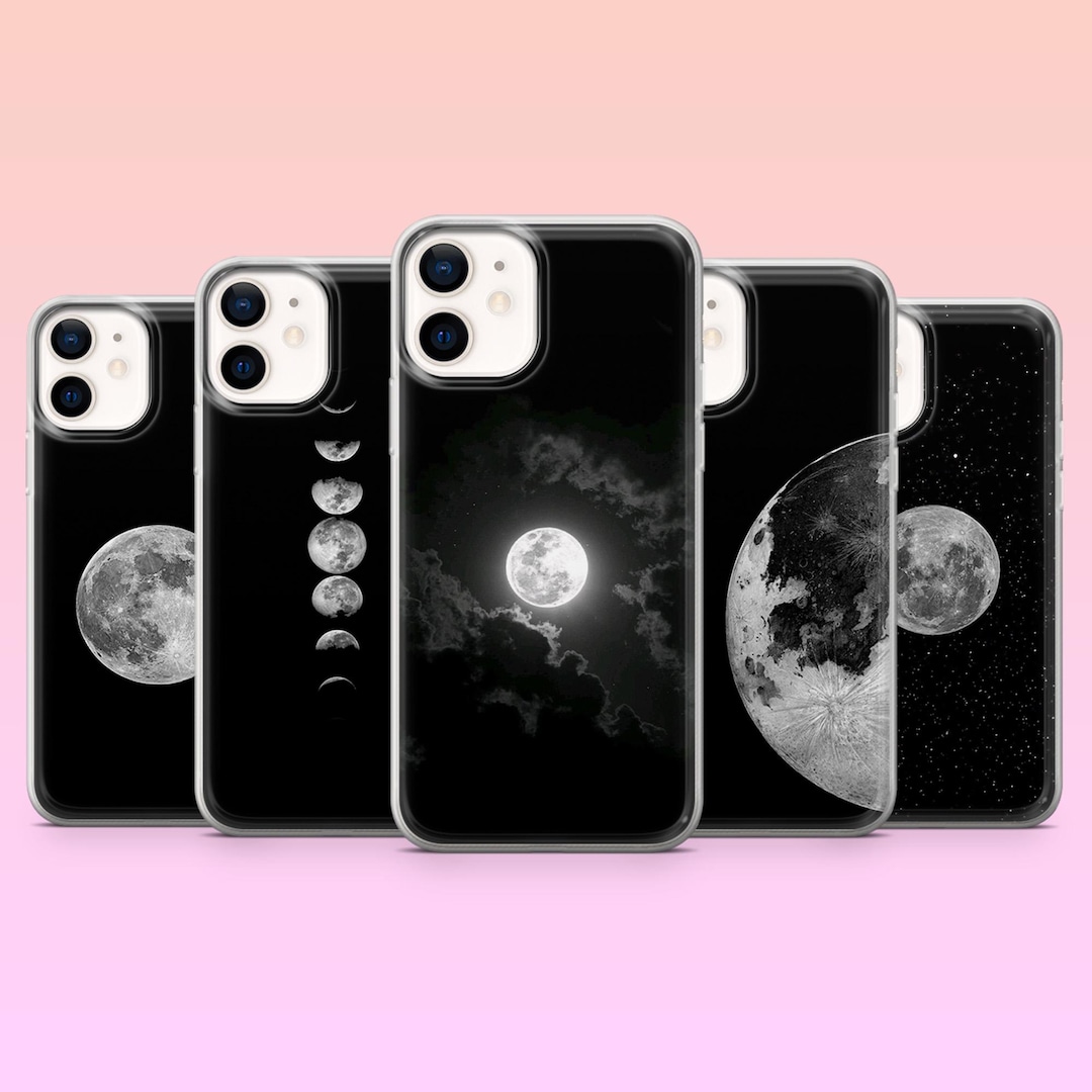 Moon Phone Case Astrology Lunar Cover for iPhone 17pro, 16, 15, 14, 13 ...