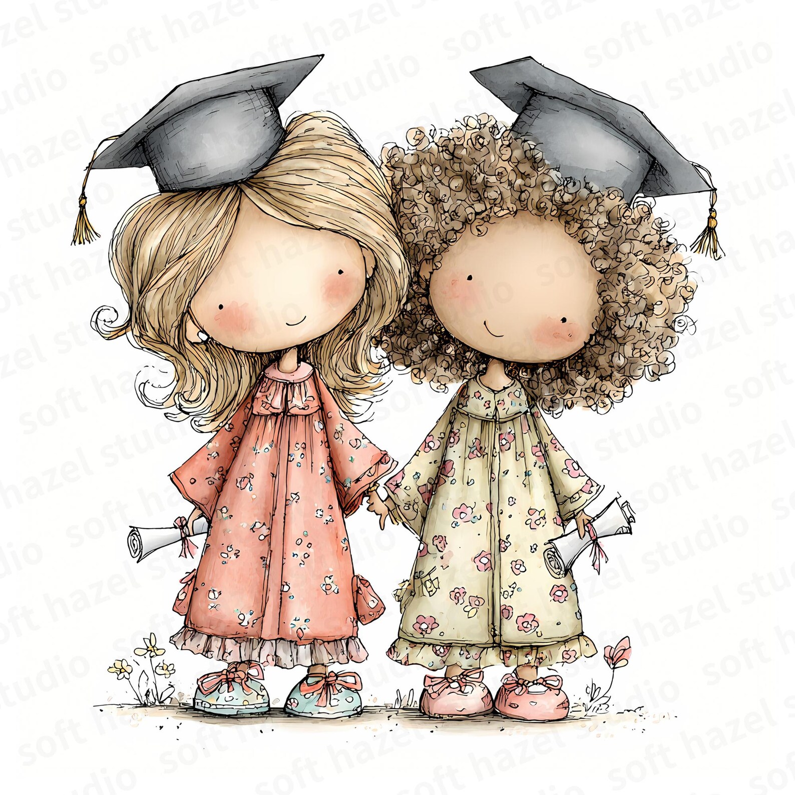 23 JPG Graduation Girl Clipart Cute Graduation Kids Clipart ...