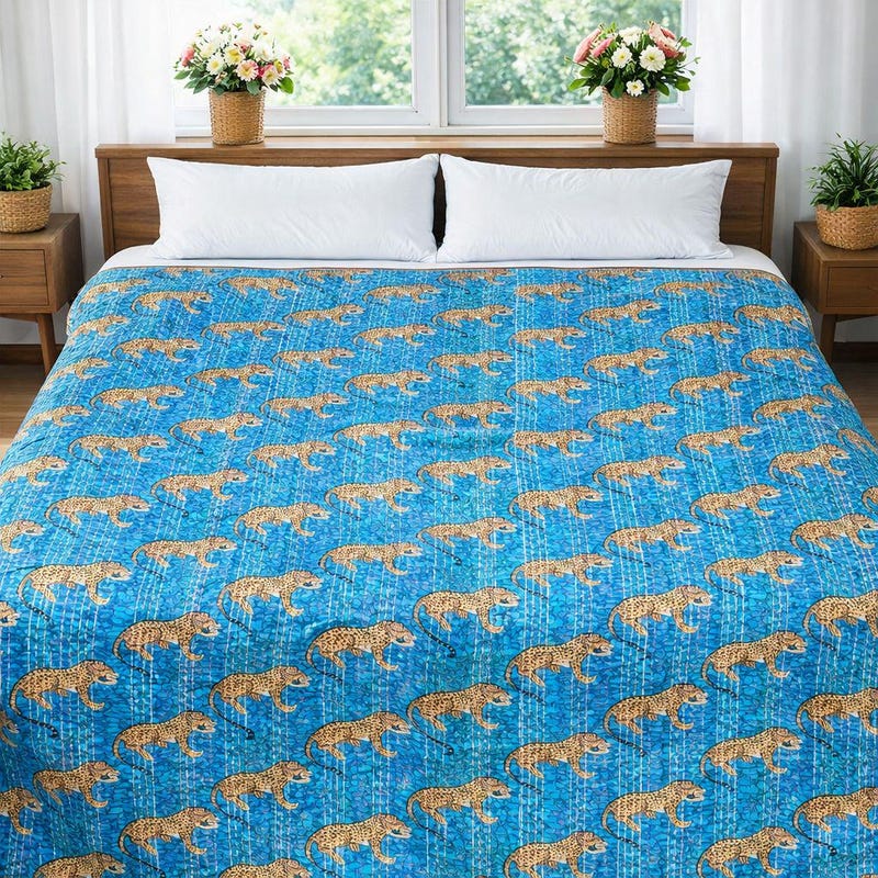 Kantha Quilts 108x108 - Etsy