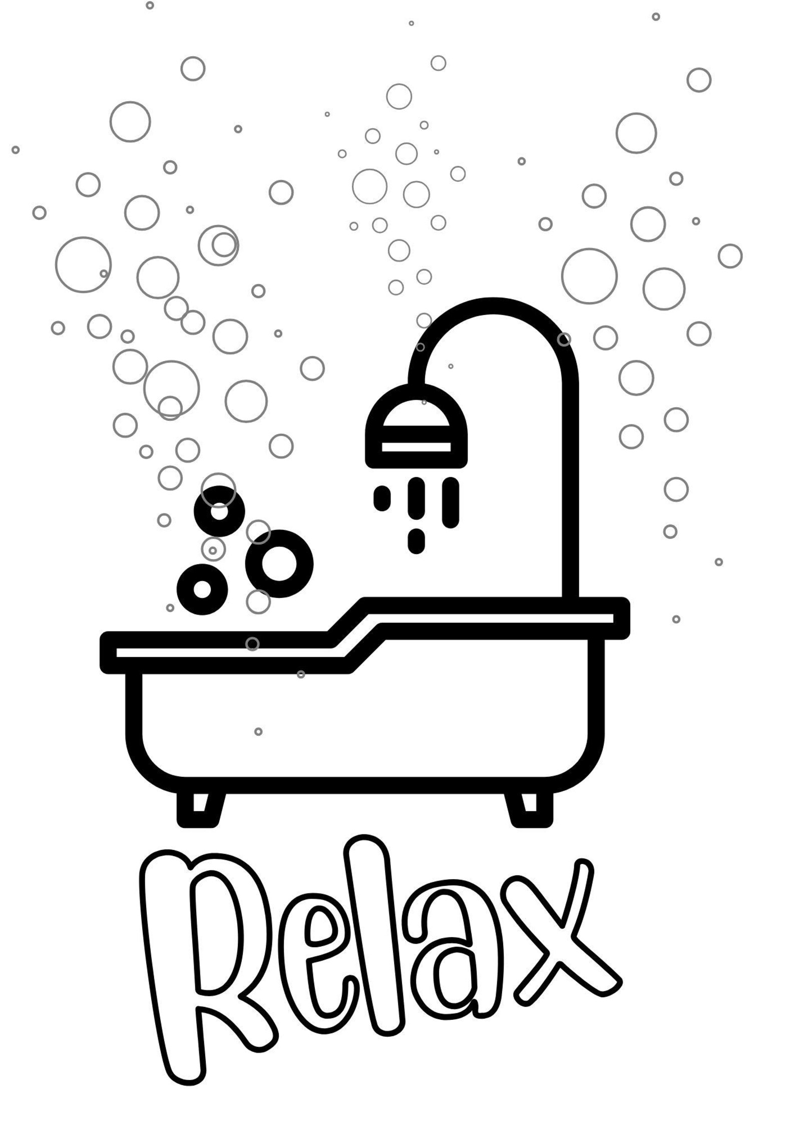 Mindfulness Coloring Pages | Relax, Rest, Recharge (PDF) - Etsy