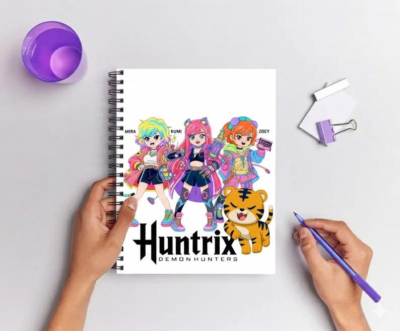 Huntrix Demon Hunters PNG, Kpop Idol Shirt Design, Girl Dinner PNG ...