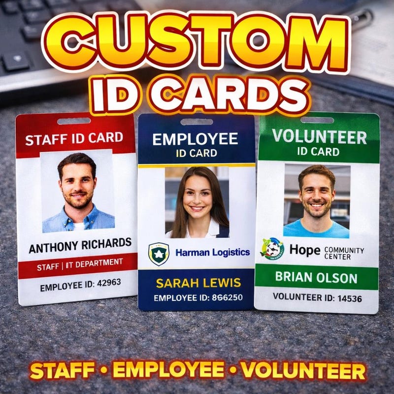 Custom Volunteer Badges - Etsy