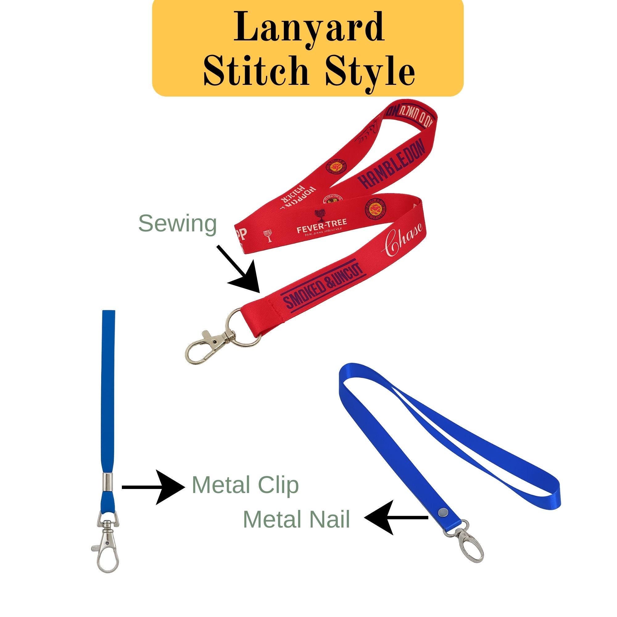 Custom Printed Lanyards With Logo – Personalized ID Lanyards for ...