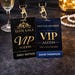 Custom PVC VIP & Backstage Pass Cards, Collectible Event ID Badges for ...